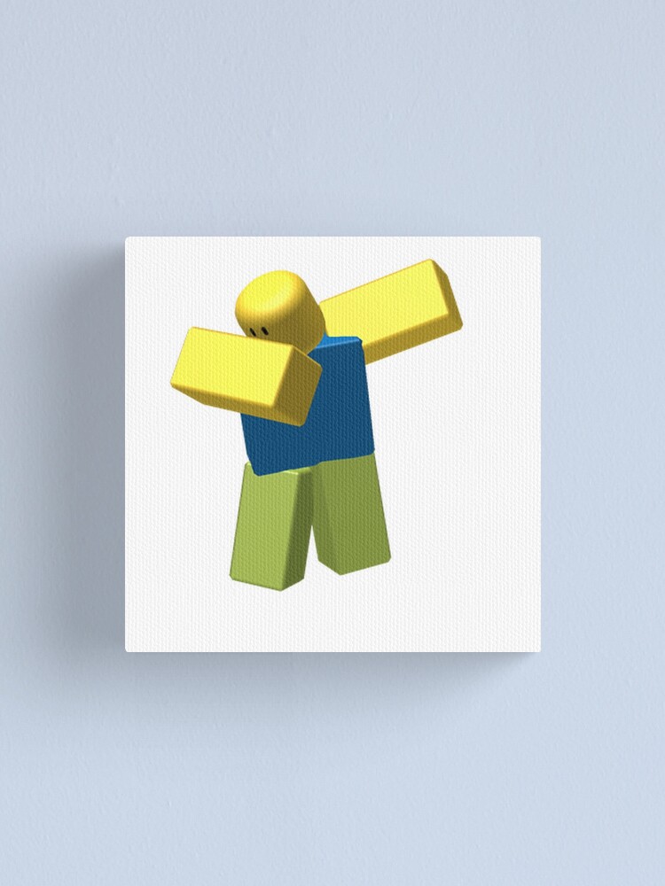 "Roblox Dab" Canvas Print for Sale by JarudeWoodstorm | Redbubble