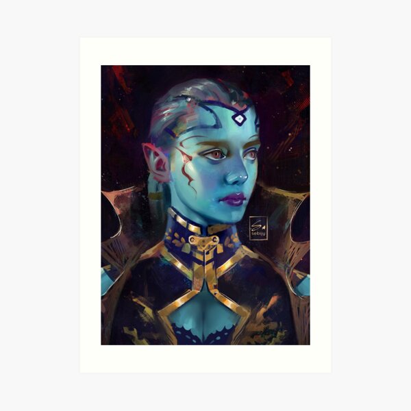 ""Commanding Presence: The Portrait of Aliean, the Alien Commander ...