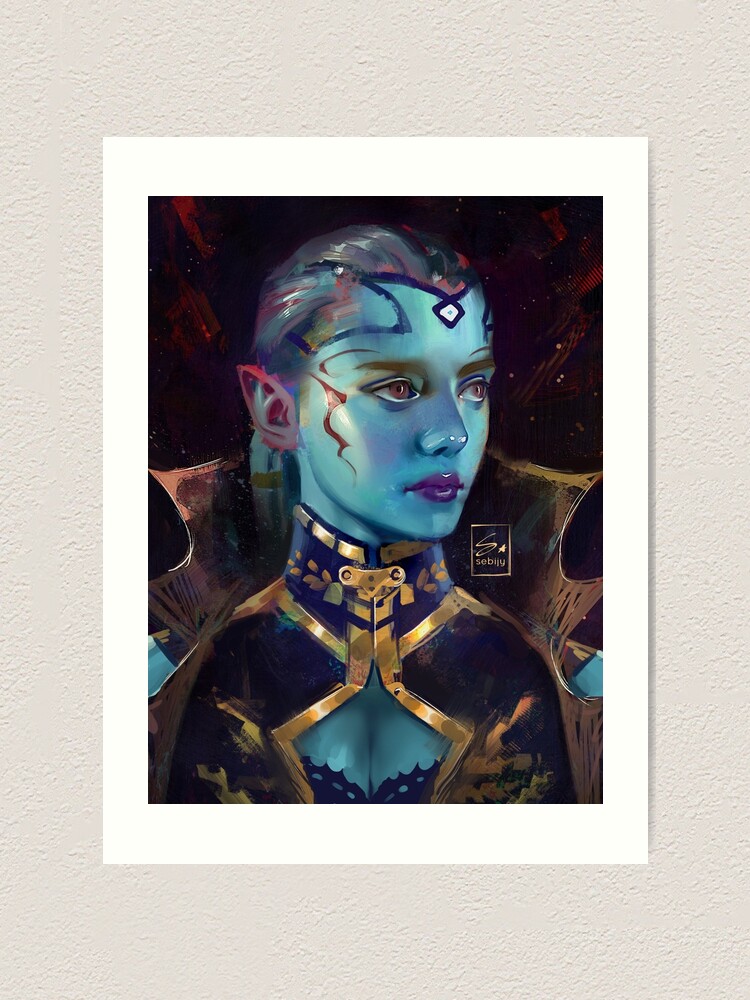 ""Commanding Presence: The Portrait of Aliean, the Alien Commander ...