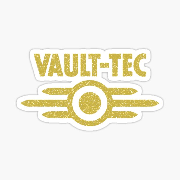 "Vault Tec Logo" Sticker for Sale by Yorrellew | Redbubble