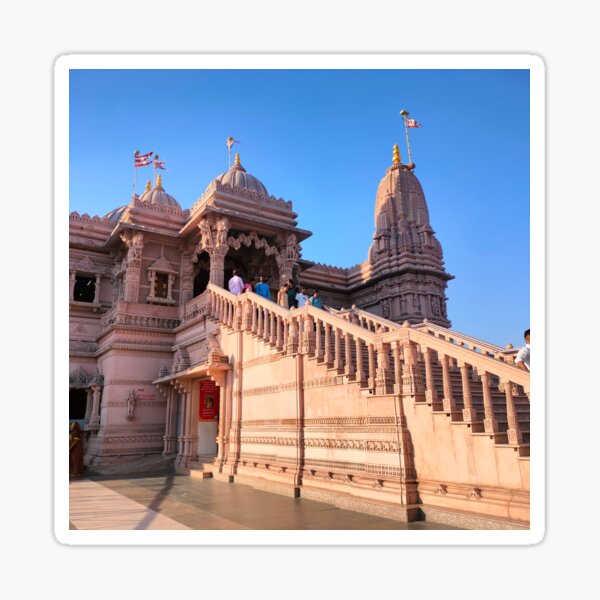 "Baps Swami Narayan Temple ,pune" Sticker for Sale by PechaanStore ...