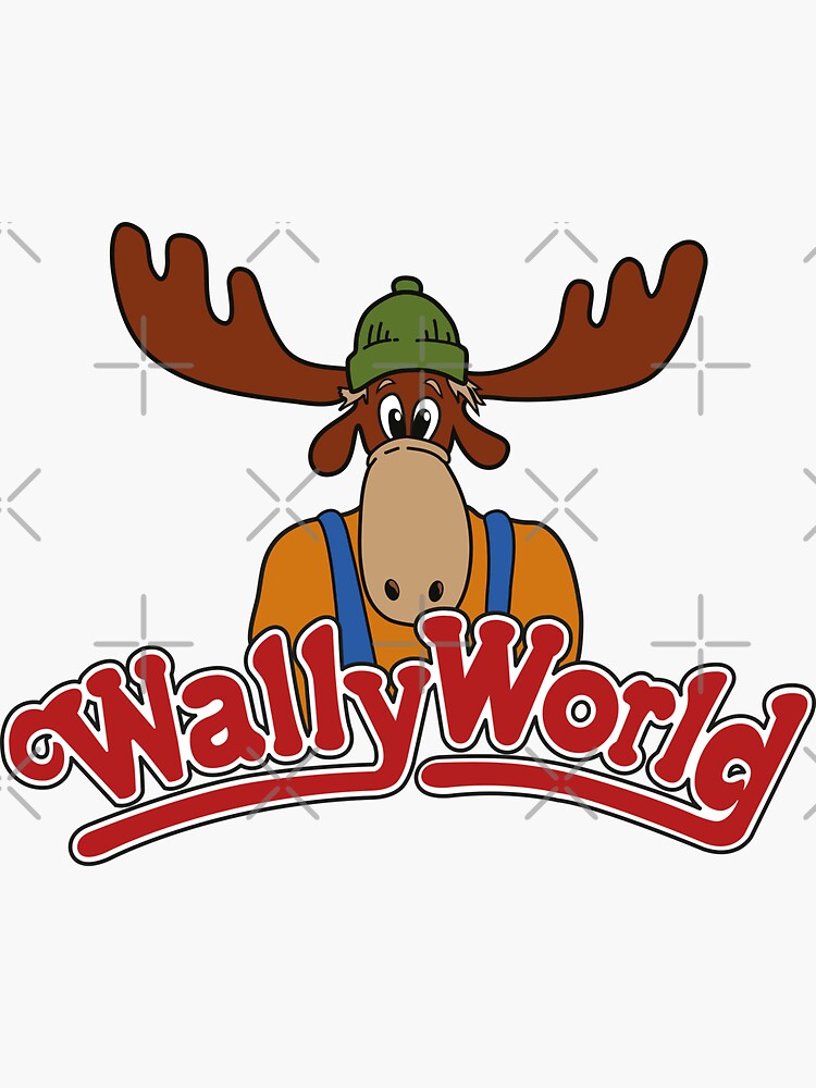 "Wally-World Remastered HD" Sticker for Sale by Purakushi | Redbubble