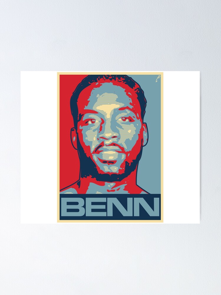 "Benn" Poster for Sale by DAFTFISH | Redbubble