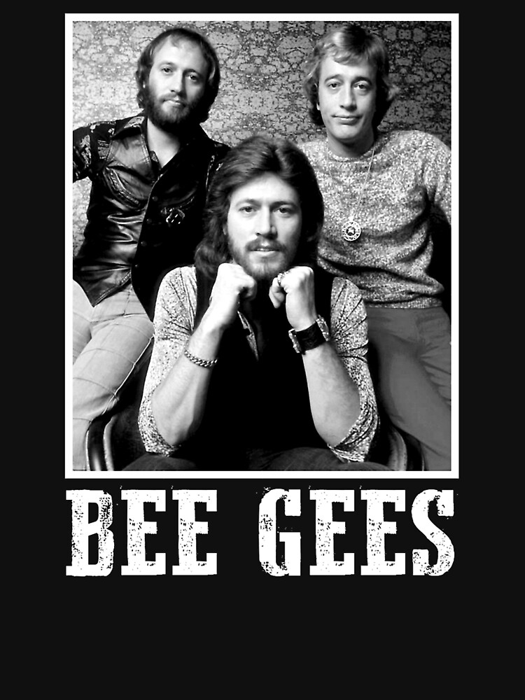 "Classic Bee Gees 80s Gift For Fans Essential" Classic T-Shirt for Sale ...
