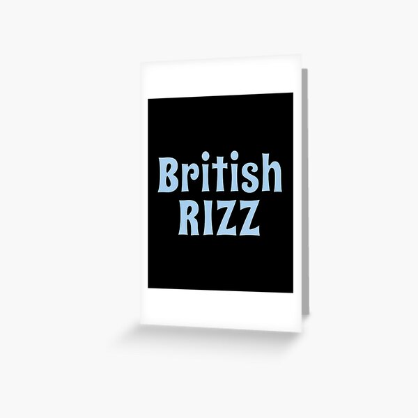"British Rizz (Funny Meme - Hilarious Sayings - 70s Vintage Retro Look ...