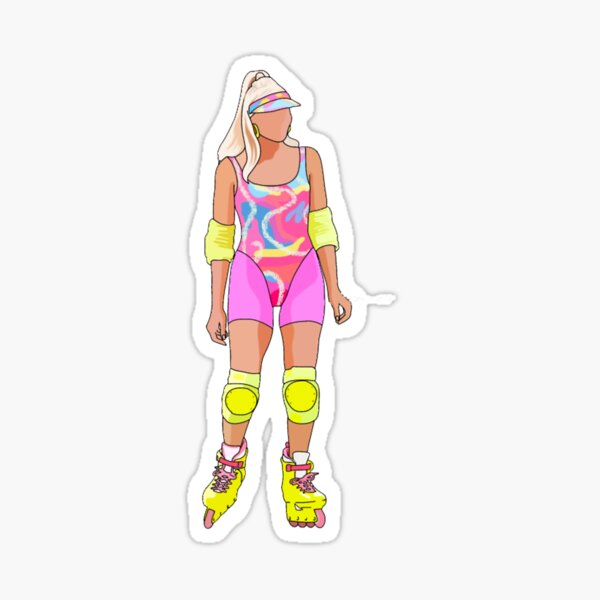 "Margot Robbie Barbie " Sticker for Sale by TheTeeBy | Redbubble