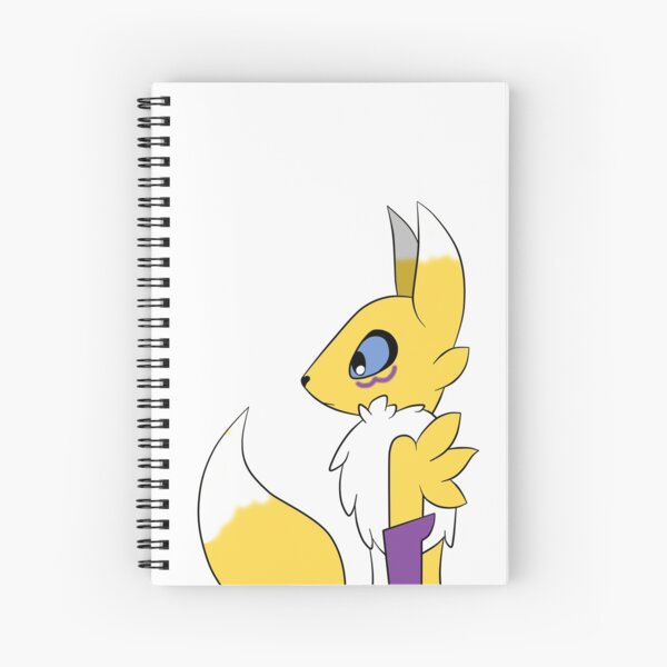 "Chibi Renamon Transparent " Journal for Sale by Beelzebub123 | Redbubble