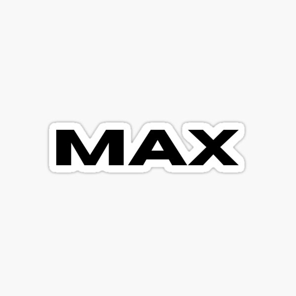 "Discover the Max Sticker - a must-have for all Max fans out there ...