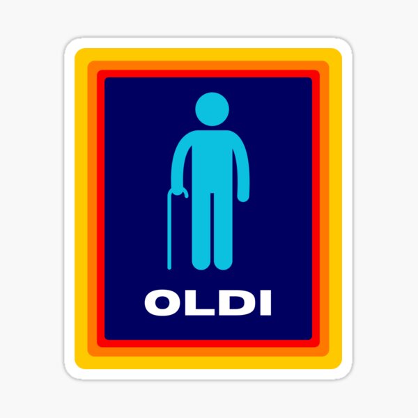 Sticker for Sale mit "Oldi, Original Willow Days" von Anita Vitola ...