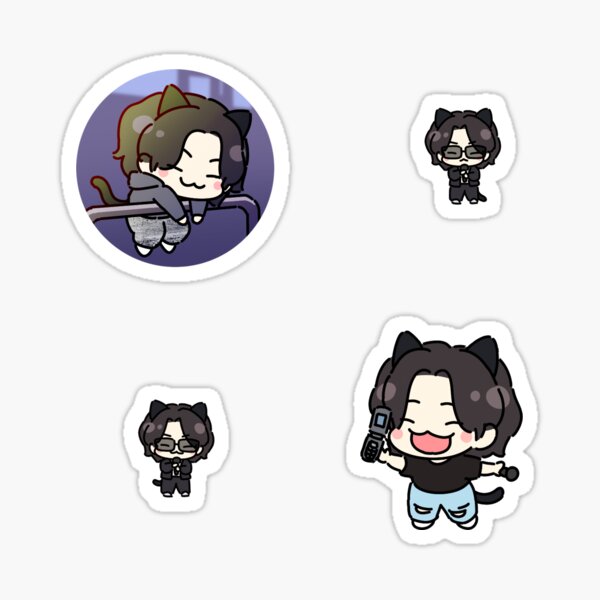 "D-day Livecat" Sticker for Sale by juheeyu | Redbubble