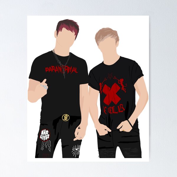 "Sam and Colby" Poster for Sale by montybradford | Redbubble