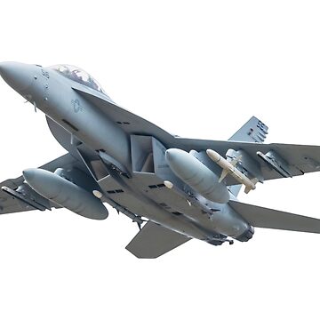 "Armored F18 Super Hornet Fighter Aircraft " Sticker for Sale by ...