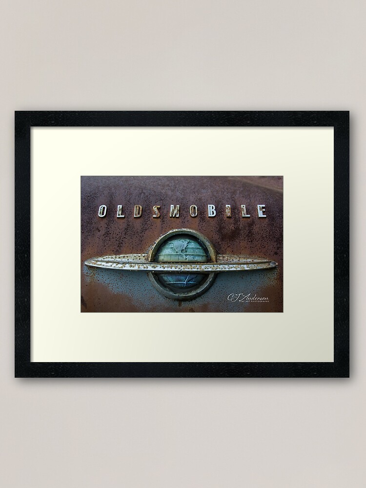 "Oldsmobile Rocket 88 Emblem" Framed Art Print for Sale by CJAnderson ...