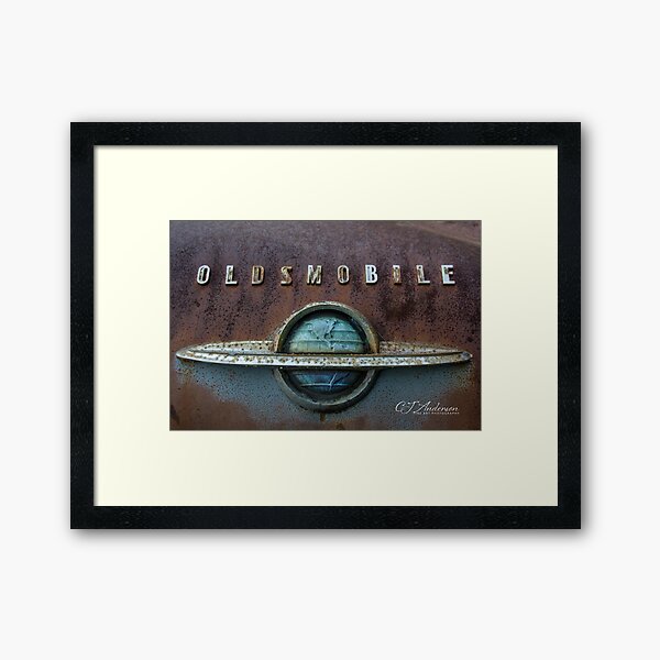 "Oldsmobile Rocket 88 Emblem" Framed Art Print for Sale by CJAnderson ...