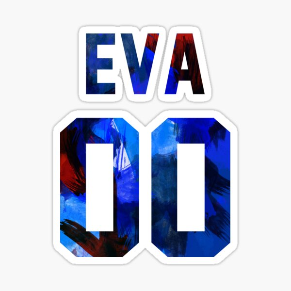"EVA-00 (Neon Genesis Evangelion)" Sticker for Sale by ashplus | Redbubble