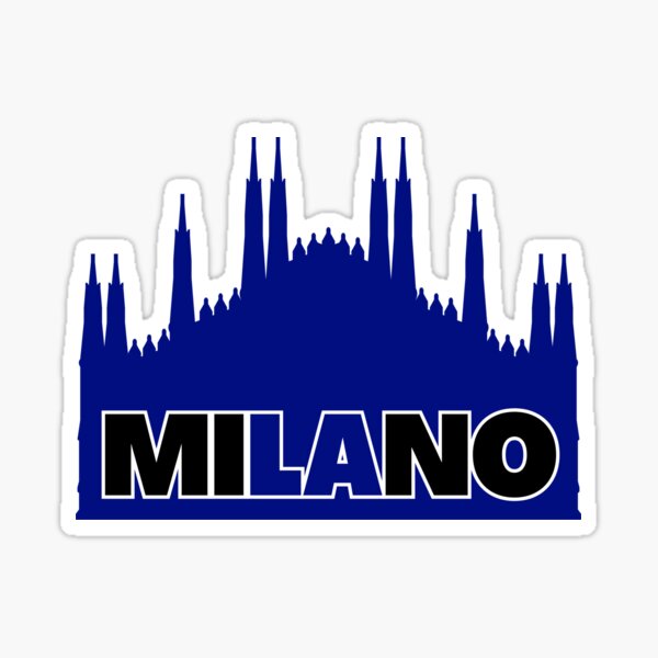 "Inter Milano Nerazzurra" Sticker for Sale by ememes | Redbubble