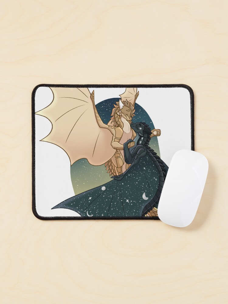 "Moonbli" Mouse Pad for Sale by BlessedBlossom | Redbubble