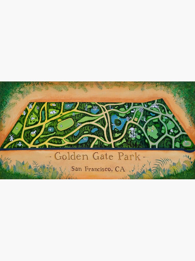 Golden Gate Park Map