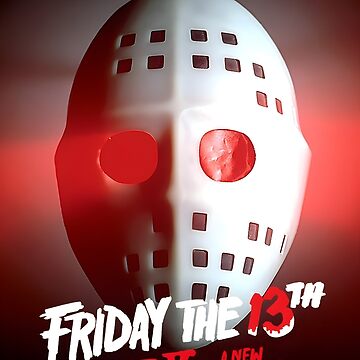 "Friday the 13th Part V a New Beginning Movie Poster" Poster for Sale ...