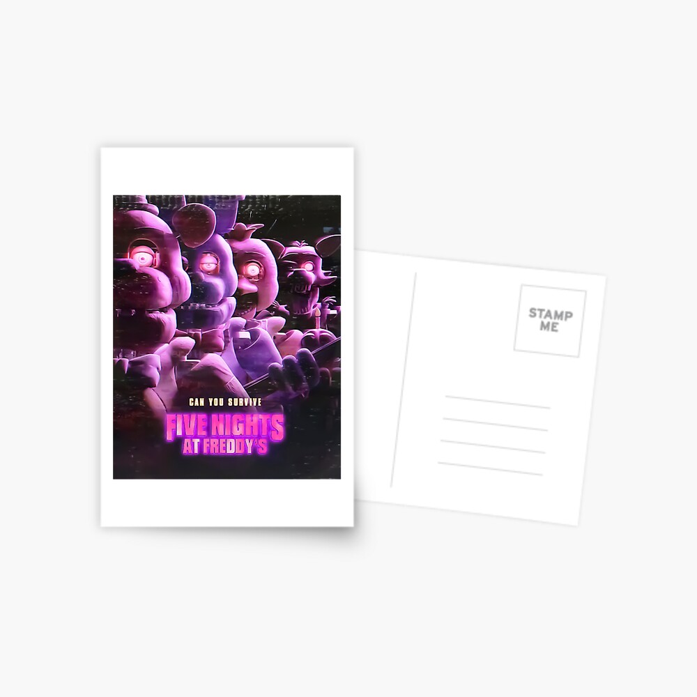 "Fnaf Movie, The Fnaf Movie, Five Nights at Freddys Movie" Postcard for ...