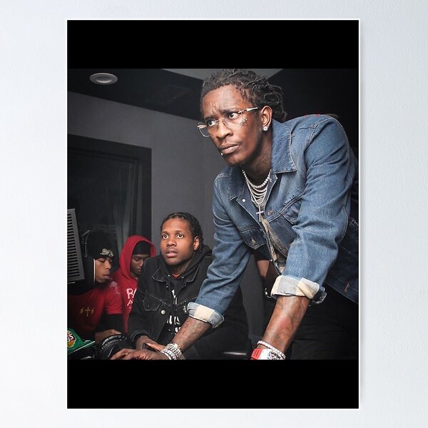 "Young Thug Computer" Poster for Sale by KendrickCaseyB | Redbubble