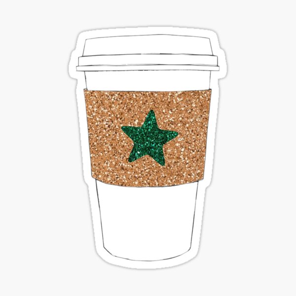 "Starbucks Inspired Coffee Cup" Sticker by cea010 | Redbubble