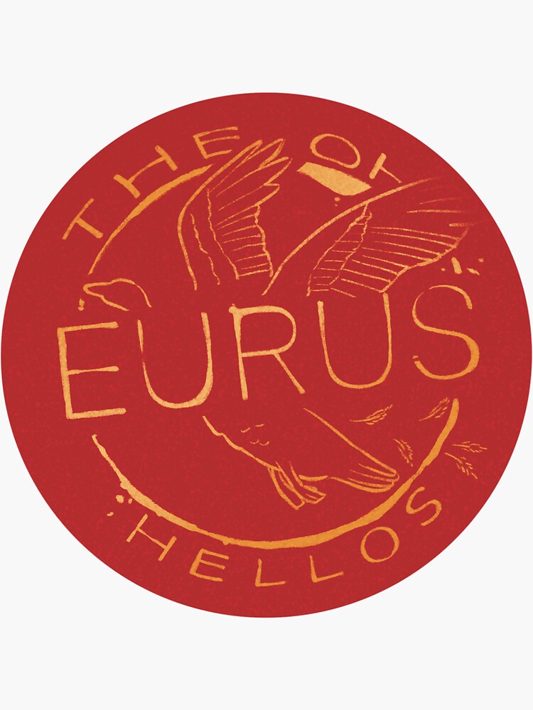 "Eurus" Sticker for Sale by RivendellsArt | Redbubble