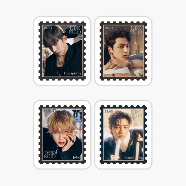 "ENHYPEN Dark Blood FULL Ver.1 Heeseung, Jay, Jake and Sunghoon ...