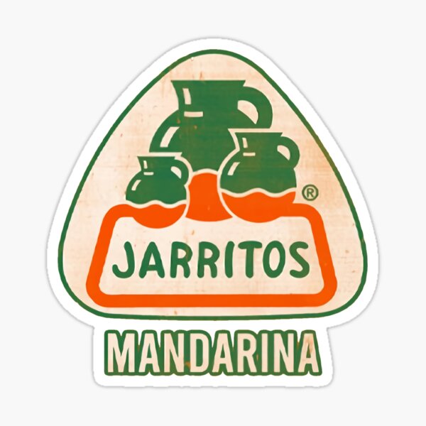 "Jarritos Mandarina" Sticker for Sale by Fejilaa | Redbubble