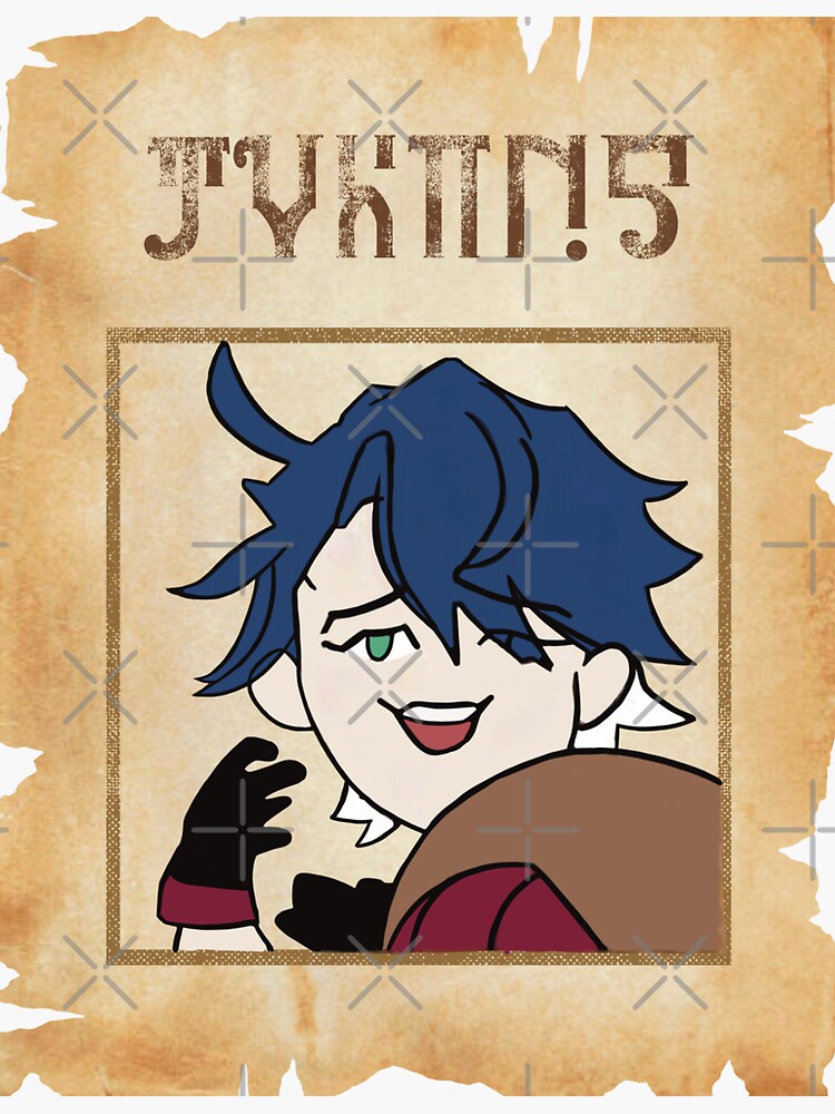 "Honkai Star Rail Wanted Sampo" Sticker for Sale by WarpTrotter | Redbubble