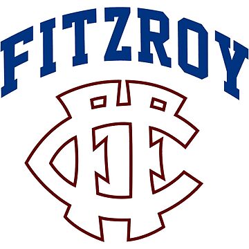 "aussie rules fitzroy " Sticker for Sale by morletkiria | Redbubble