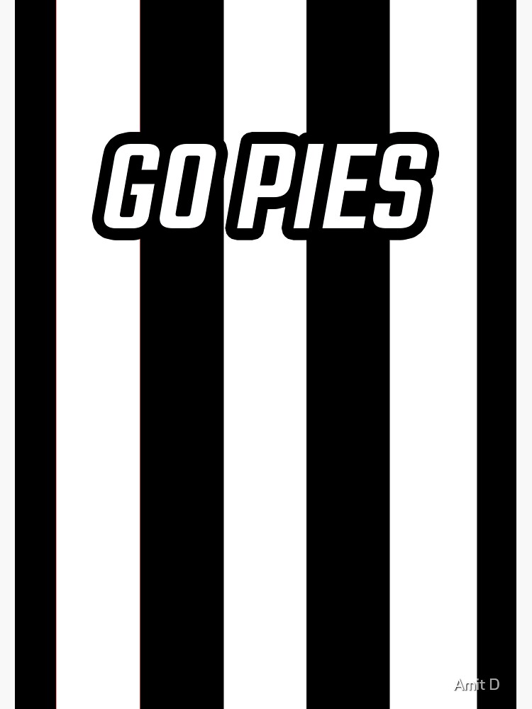 "Go Pies" Sticker for Sale by Amit D | Redbubble
