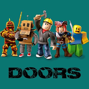 "ROBLOX Doors " Sticker for Sale by Mennatruoingo | Redbubble