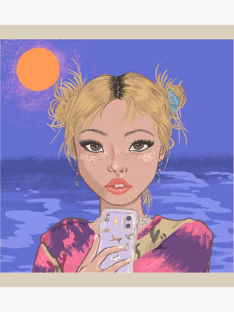 "beabadoobee fanart" Poster for Sale by KarelLaflamme | Redbubble