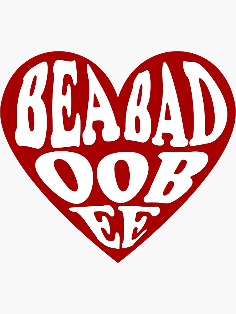 "I LOVE BEABADOOBEE " Sticker for Sale by KarelLaflamme | Redbubble