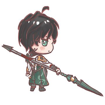 "Honkai Star Rail | Chibi Dan Heng" Sticker for Sale by RyiouDoodles ...