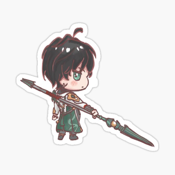 "Honkai Star Rail | Chibi Dan Heng" Sticker for Sale by RyiouDoodles ...