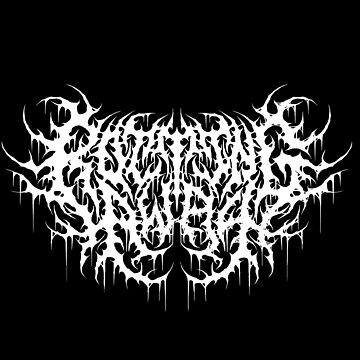 "ROTTING AWAY logo" Sticker by ClexStudio | Redbubble