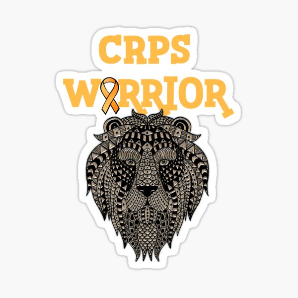 "CRPS Warrior - Complex Regional Pain Syndrome" Sticker for Sale by ...