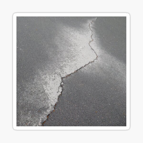 "Crack" Sticker for Sale by Bluesrose | Redbubble