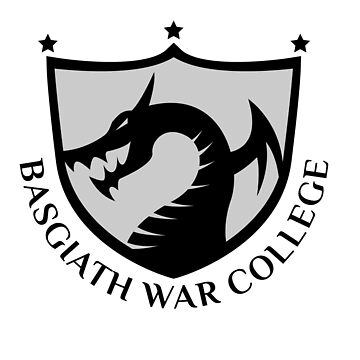 "Fourth Wing - Basgaith War College Logo" Sticker for Sale by joburns ...