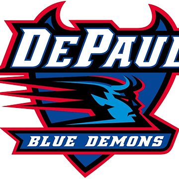 "DePaul University" Sticker for Sale by curlykhaila | Redbubble