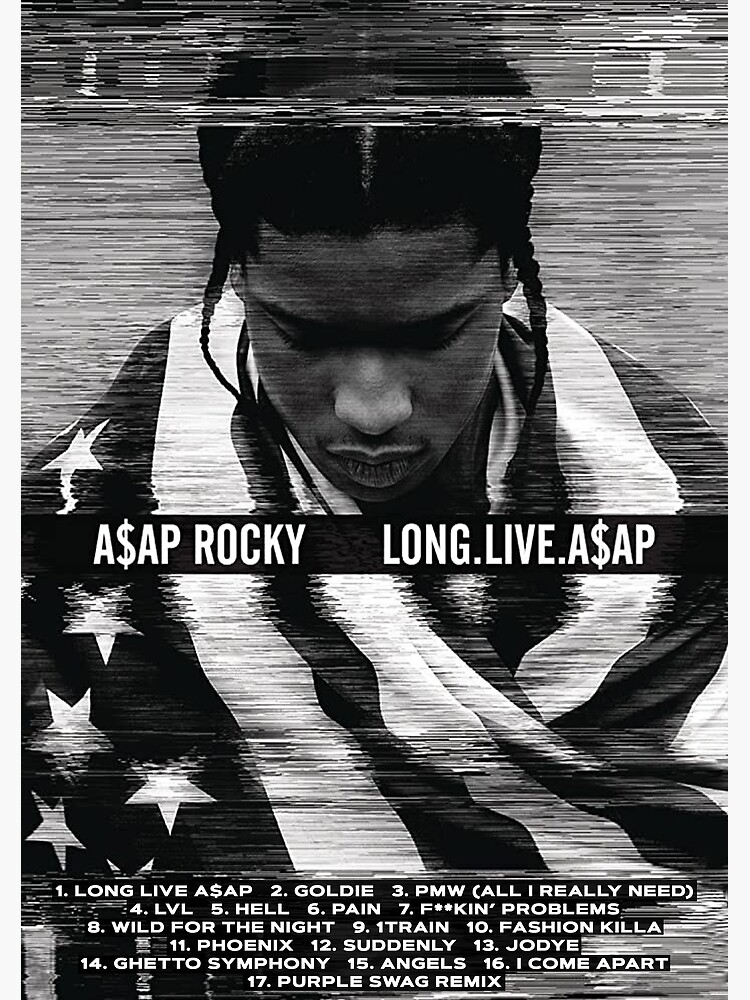 "ASAP Rocky - LONG.LIVE.A$AP" Poster for Sale by danielschabo | Redbubble