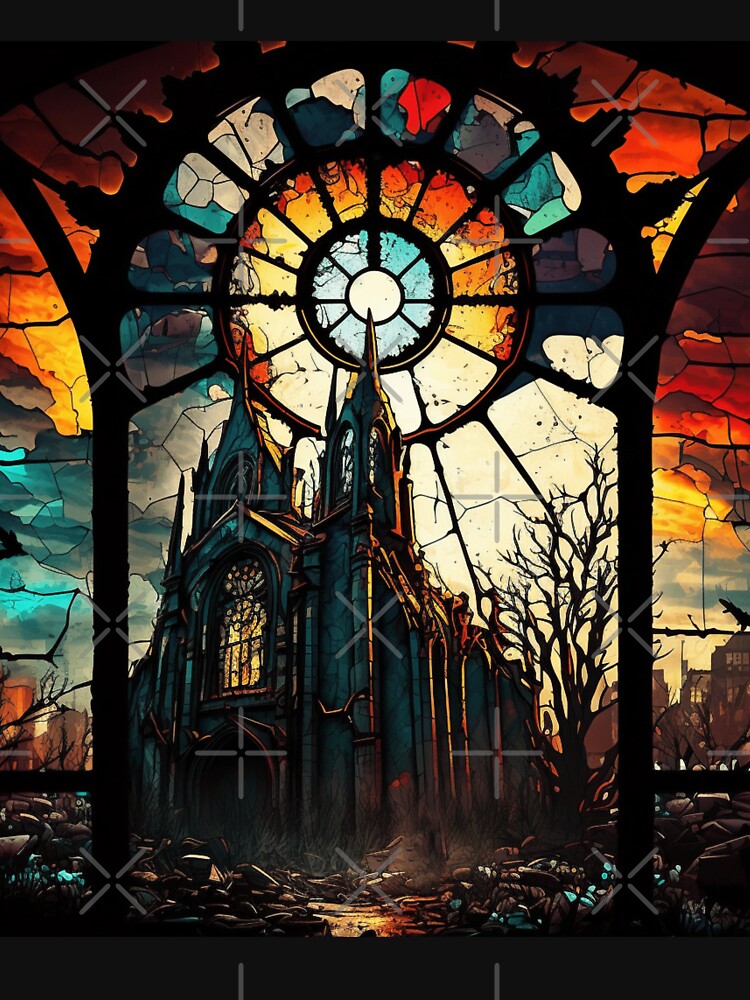 "Diablo Stained Glass Tristram Cathedral" T-shirt for Sale by ...