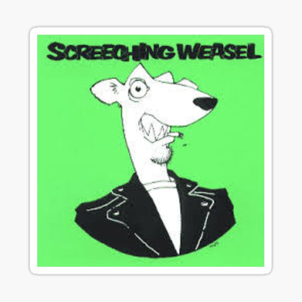 Screeching Weasel Stickers | Redbubble