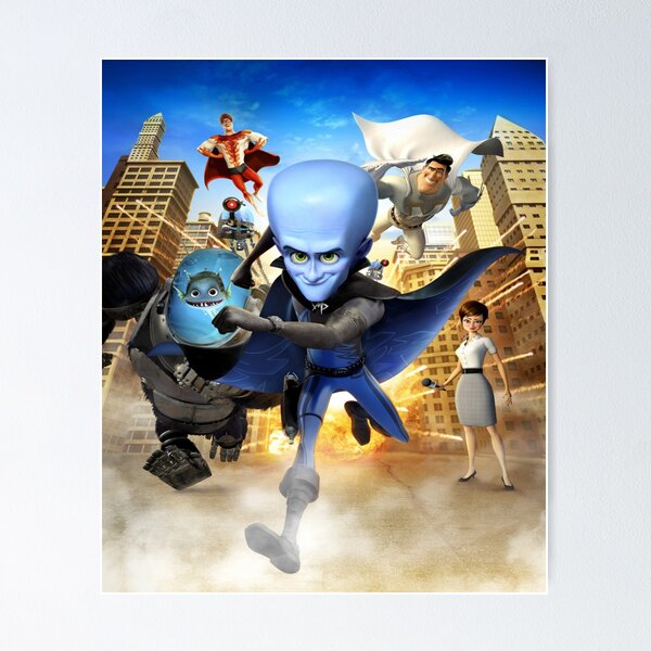 "Art - Megamind" Poster for Sale by yusefkime | Redbubble