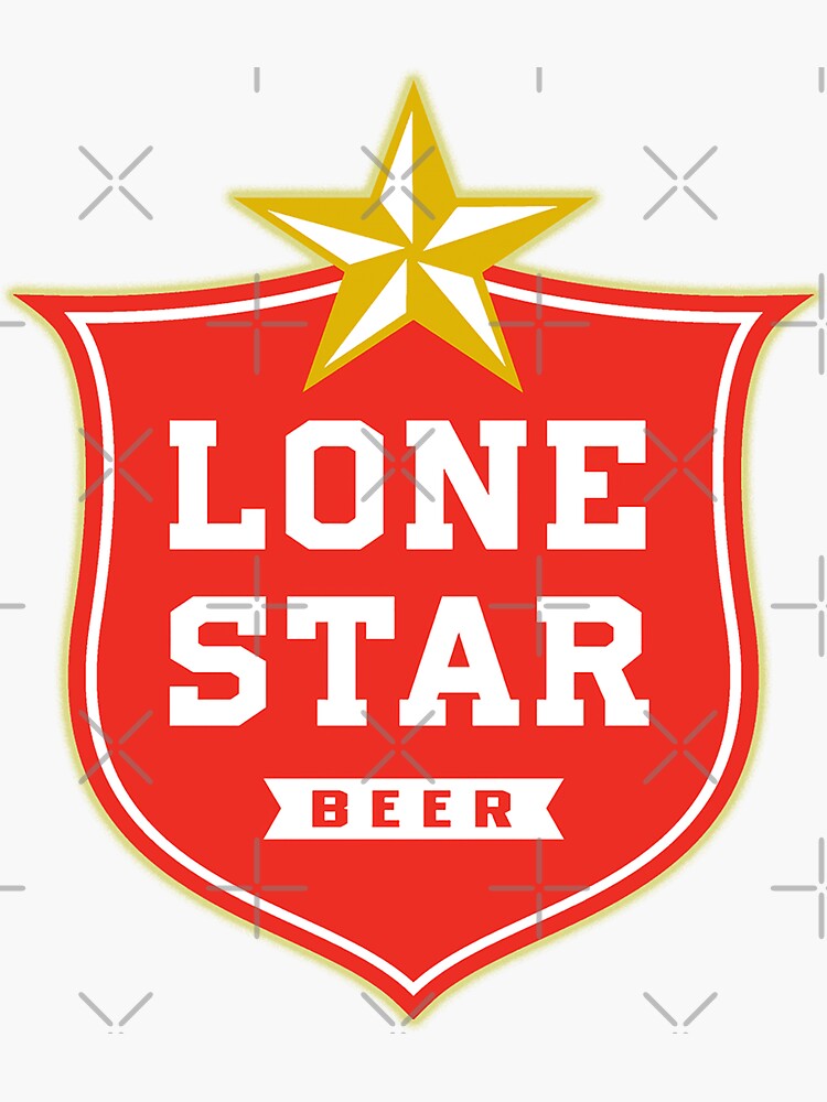 "Vintage Lone Star Beer Classic" Sticker for Sale by mardisetiawan ...