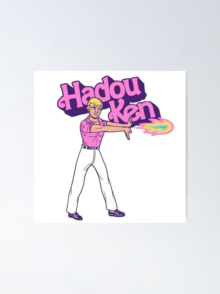 "Hadouken merchandise " Poster by Cassidybanksart | Redbubble