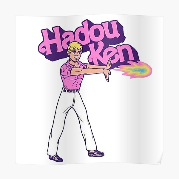 "Hadouken merchandise " Poster by Cassidybanksart | Redbubble