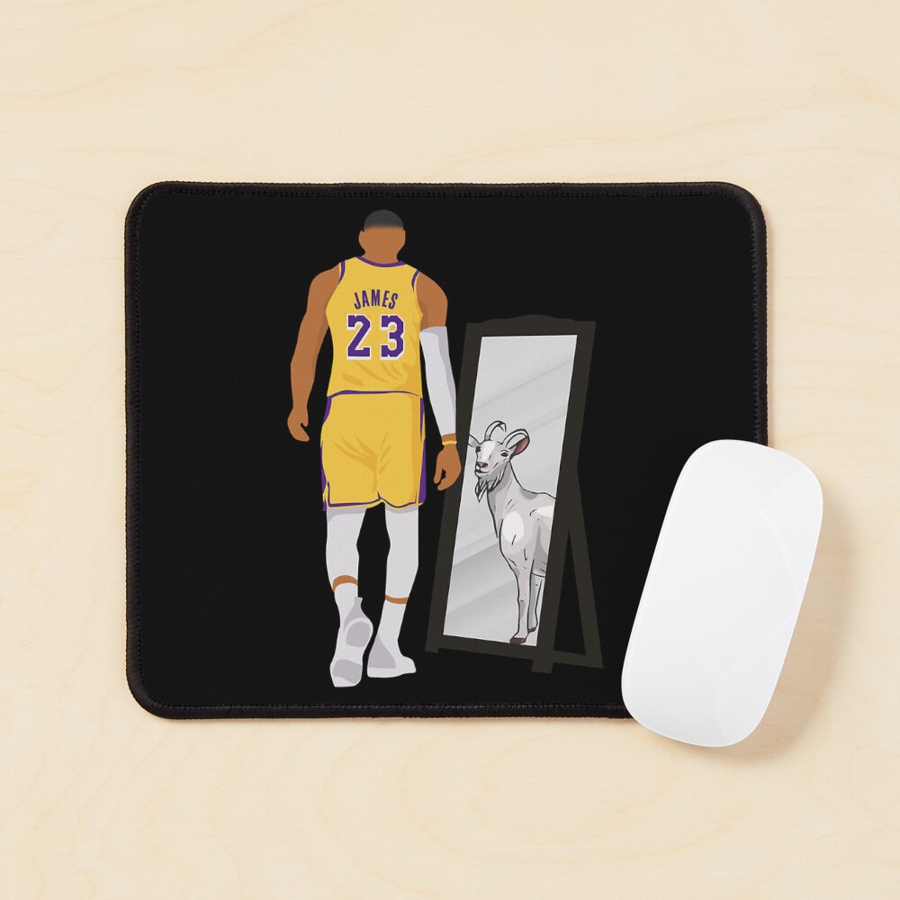 "LeBron James - LeGoat" Sticker for Sale by BambooByTundra | Redbubble
